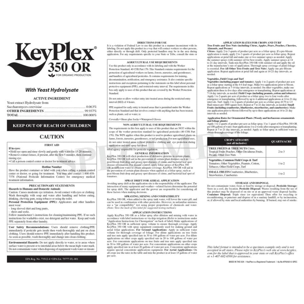 Bio-Pesticides - KeyPlex Plant Nutrition