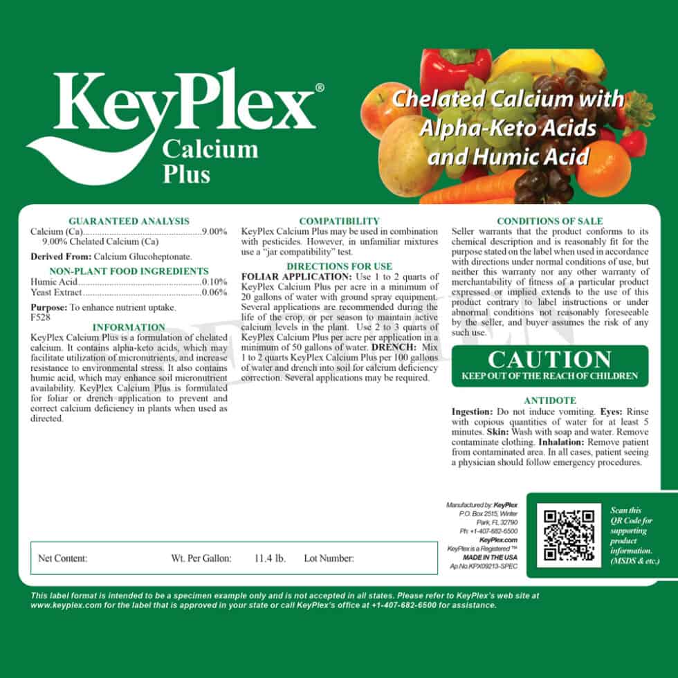 Nutrition - KeyPlex Plant Nutrition